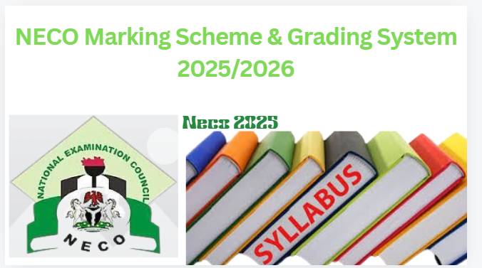 NECO Marking Scheme & Grading System 2025/2026 - Neco 2025