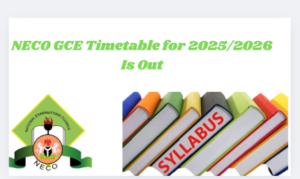 Timetable Archives - Neco 2025